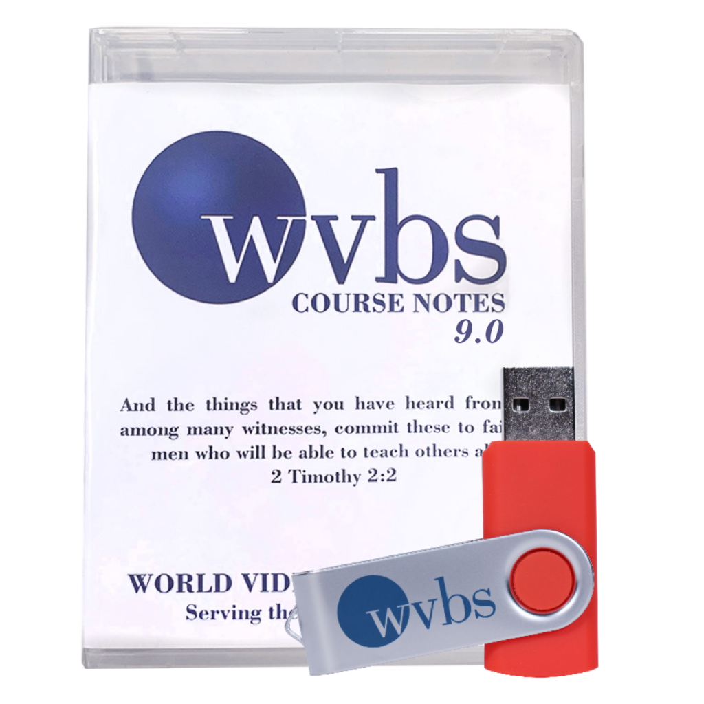 Course Notes on USB Flashdrive | WVBS Store