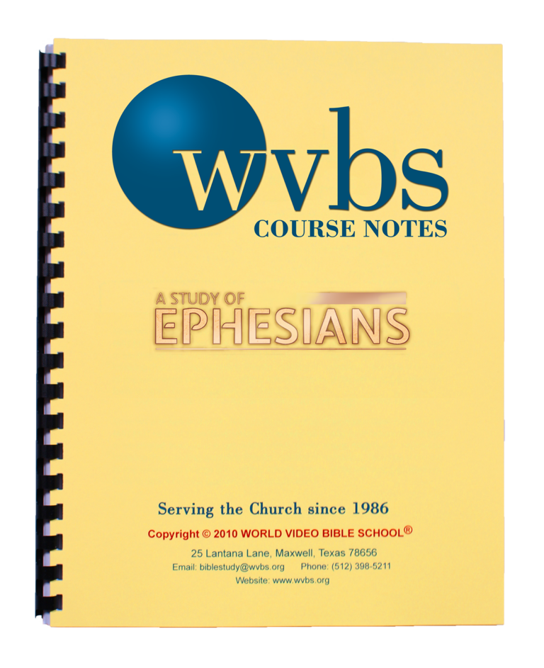 Ephesians Electronic Version of Notebook Material (Haffner) | WVBS Store