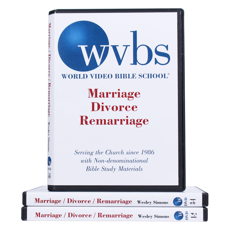 Marriage Divorce And Remarriage 6 Dvd Set Wvbs Store