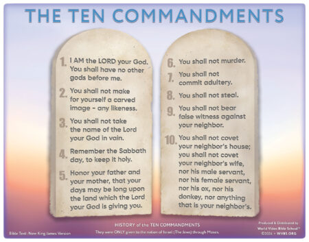 Ten Commandments | WVBS Store
