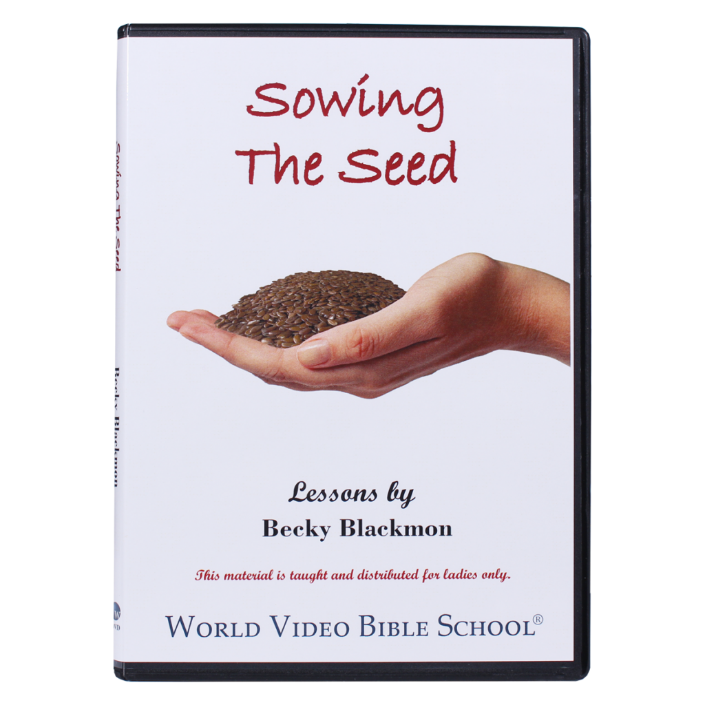 Sowing the Seed DVD | WVBS Store